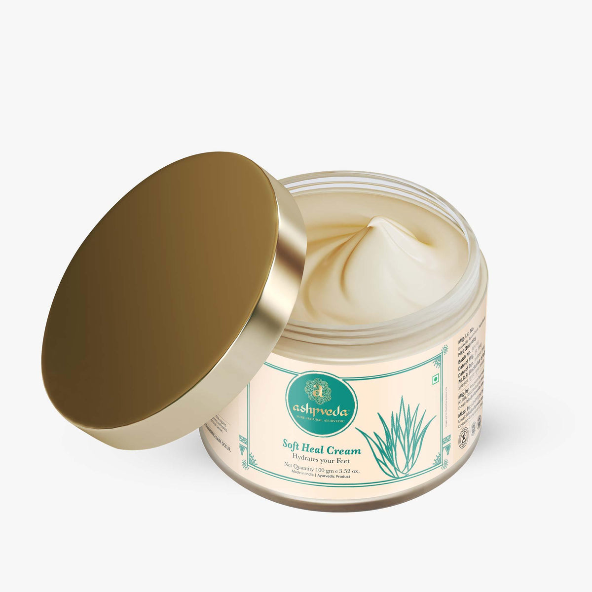 Ayurvedic Foot Cream for Cracked Heels Relief - Ashpveda