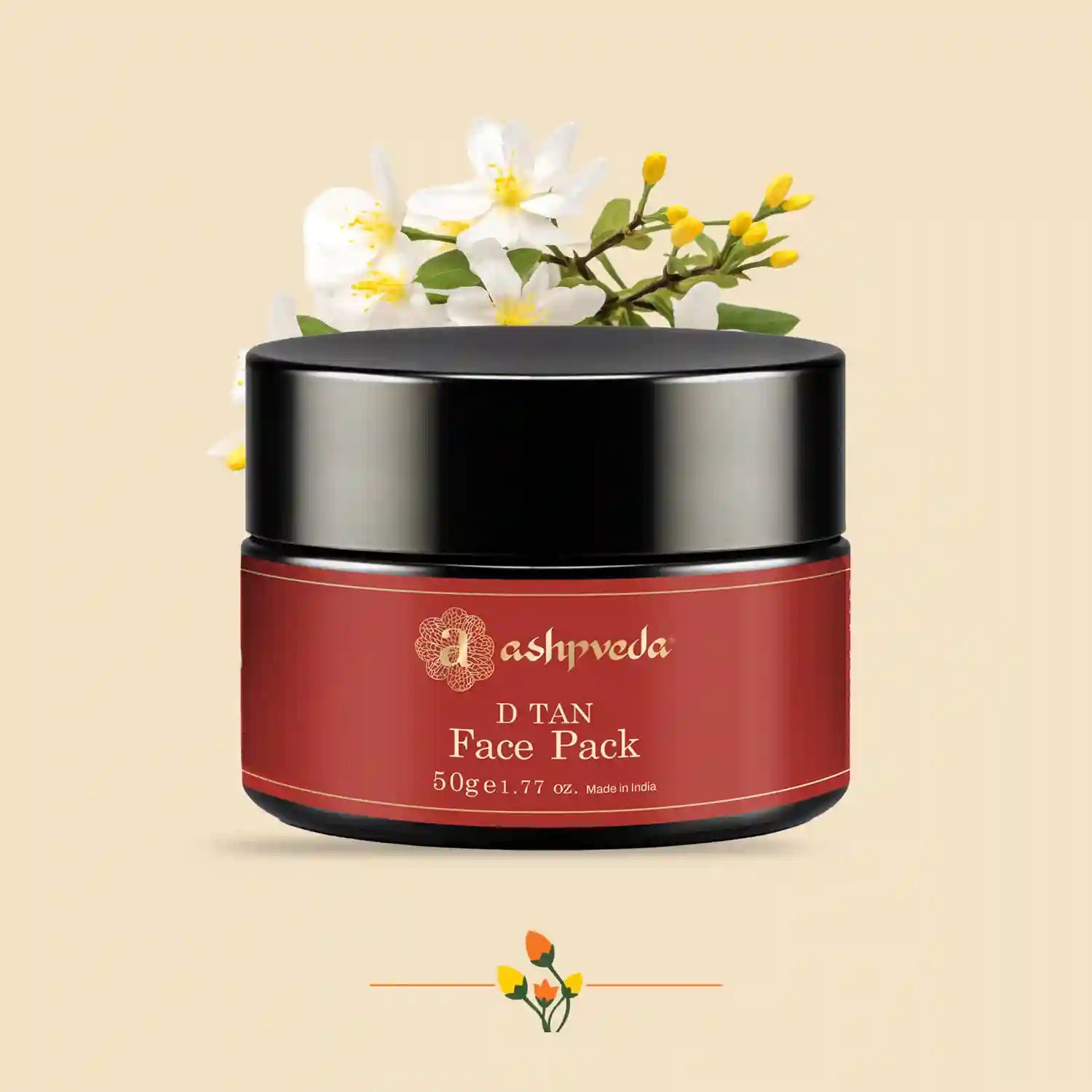 De-Tan Face Pack | Tan Removal & Skin Brightening Face Mask